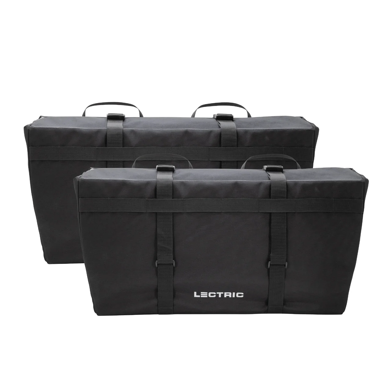 XL Cargo Pannier Bags - Expandable Dual Storage for Lectric eBikes ...
